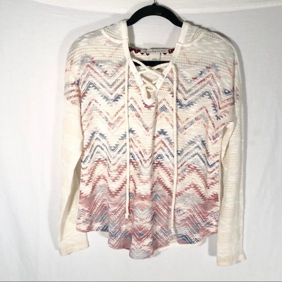 American Rag | Sweaters | American Rag Cie Knit Hoodie Size Small ...